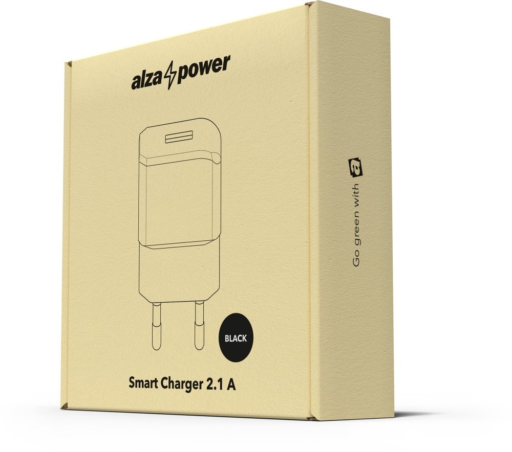 AlzaPower Smart Charger 2,1A fekete - Hálózati adapter | Alza.hu