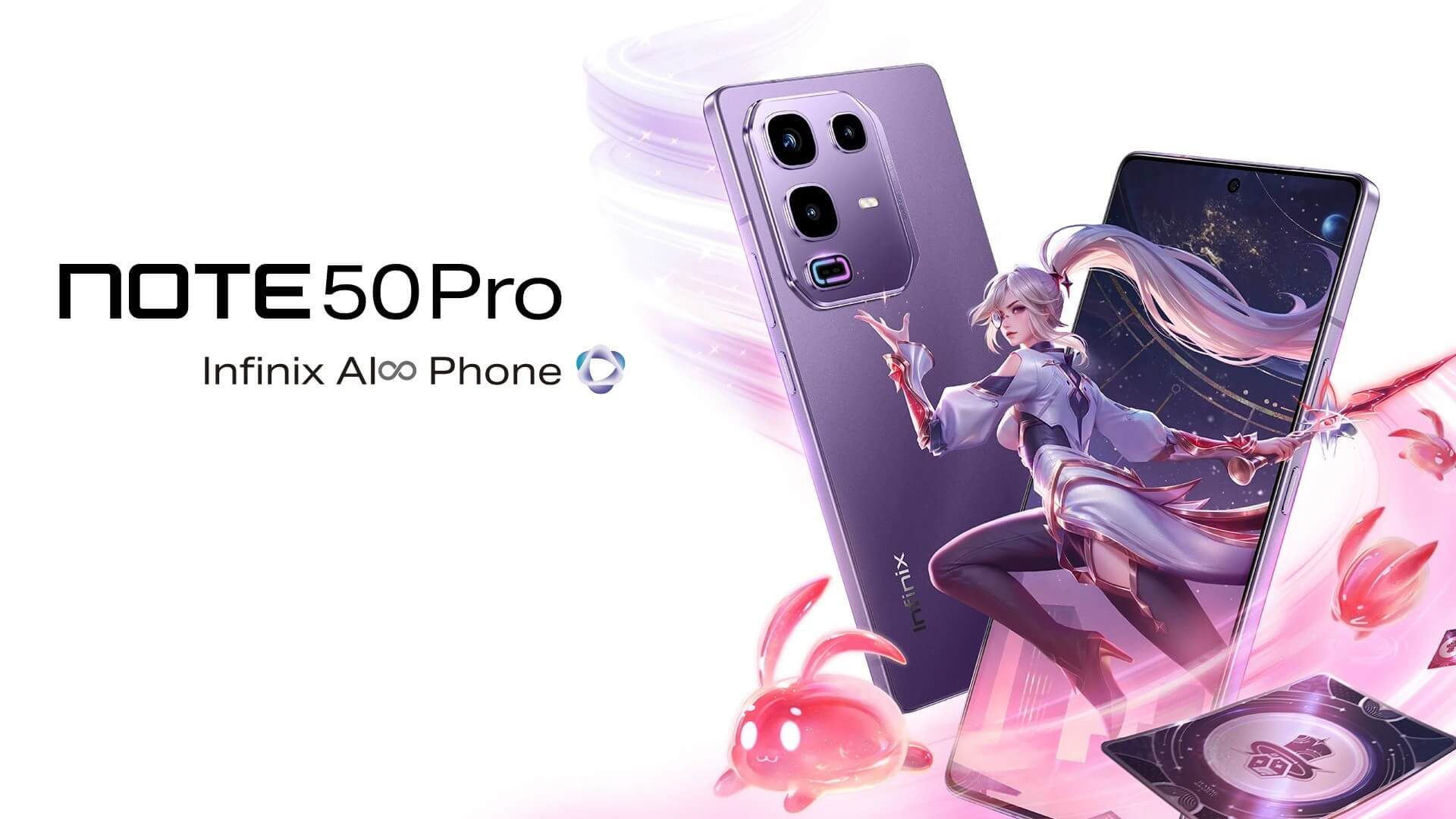 Infinix Note 50 és Note 50 Pro (BEMUTATÓ): mágneses töltés, 144 Hz-es kijelző és karcsú dizájn ...