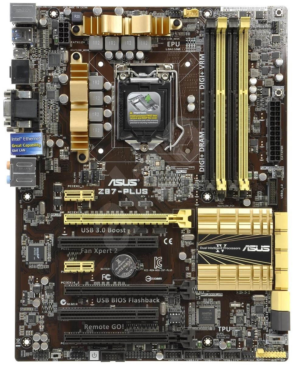 ASUS Z87-PLUS - Motherboard | Alza.hu