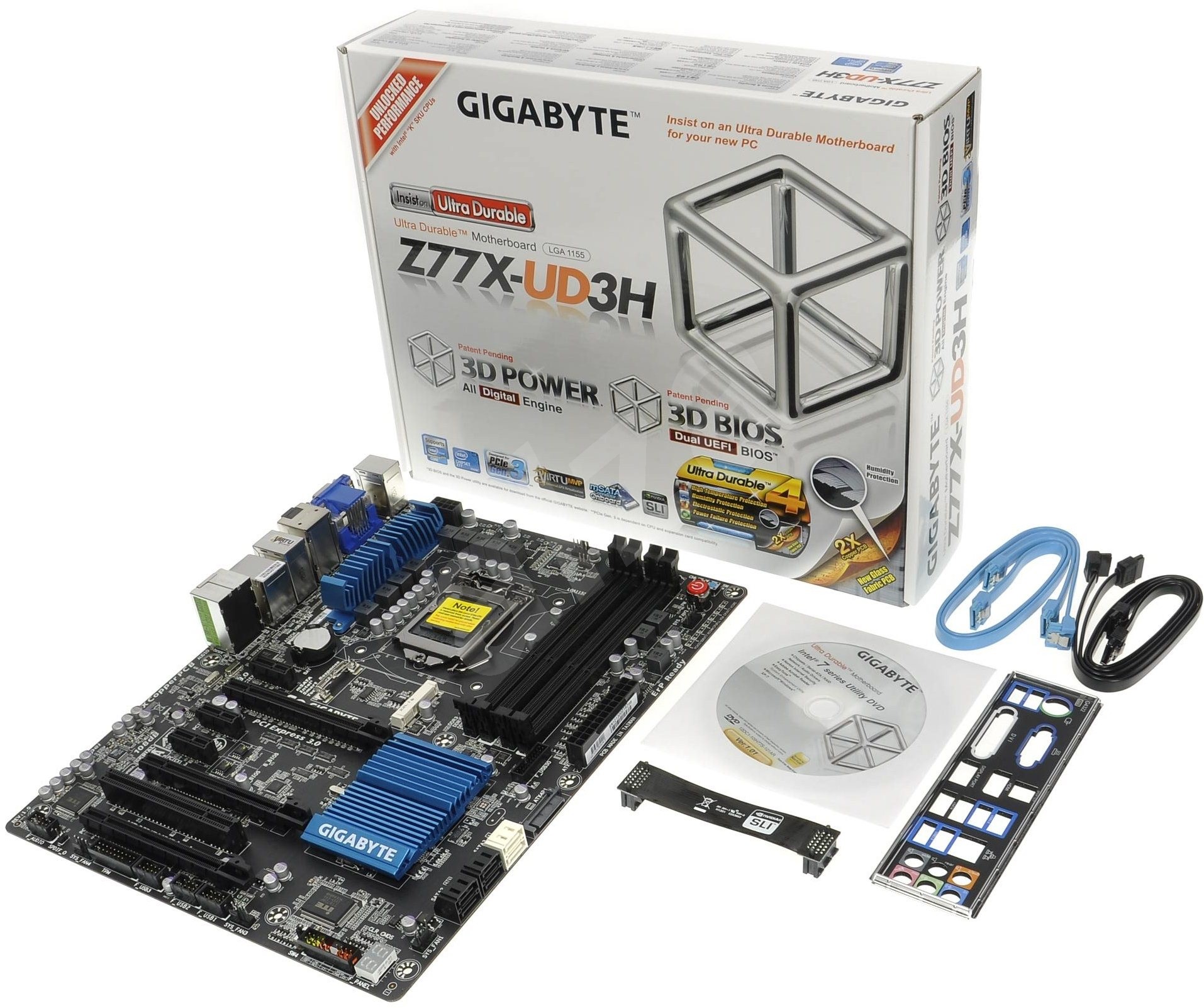 GIGABYTE Z77X-UD3H - Motherboard | Alza.hu