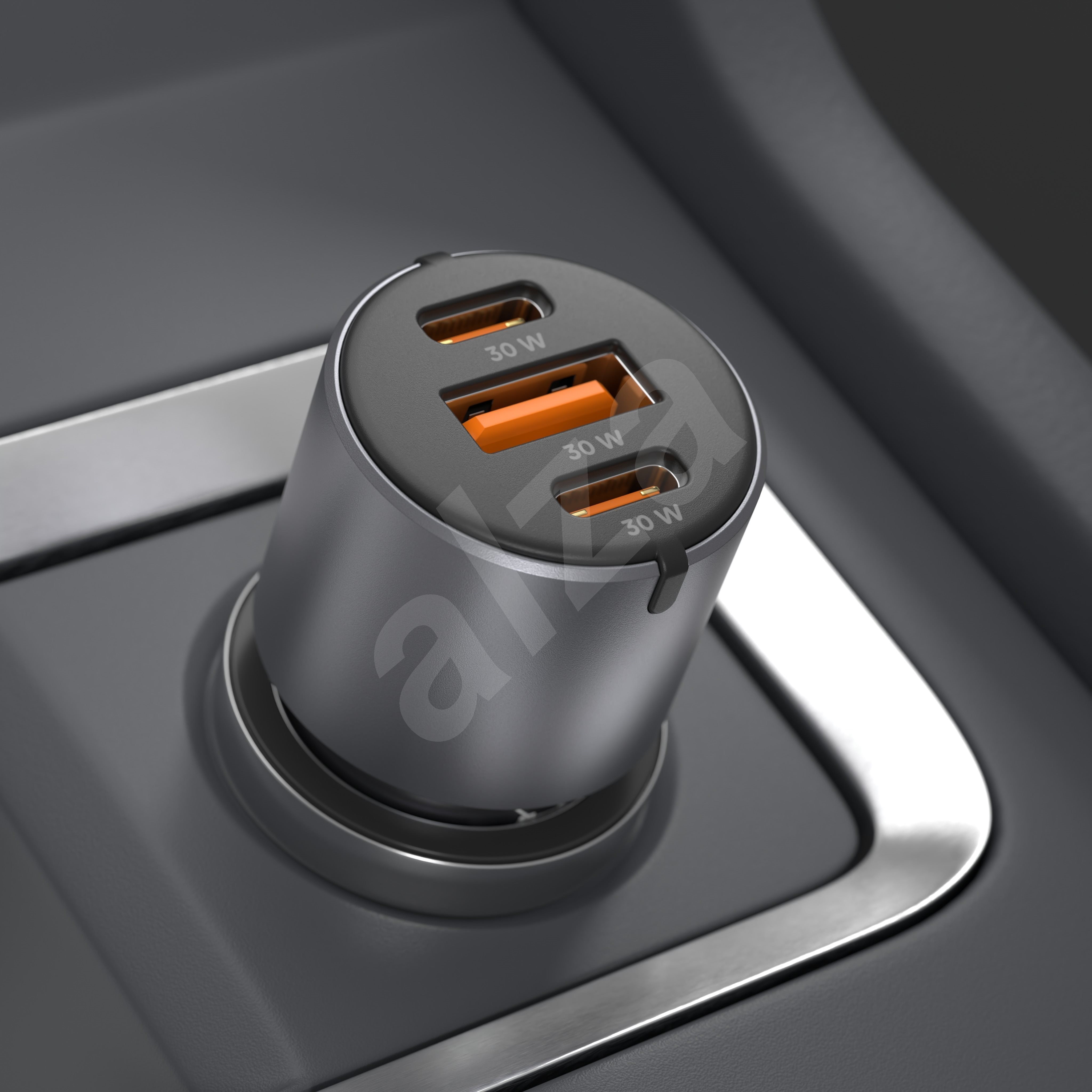 AlzaPower Car Charger P550 USB + USB-C Power Delivery szürke 6 590 Ft ...
