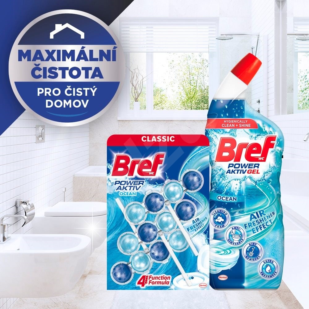 BREF Power Aktiv Ocean 12 x 50 g - WC golyó | Alza.hu
