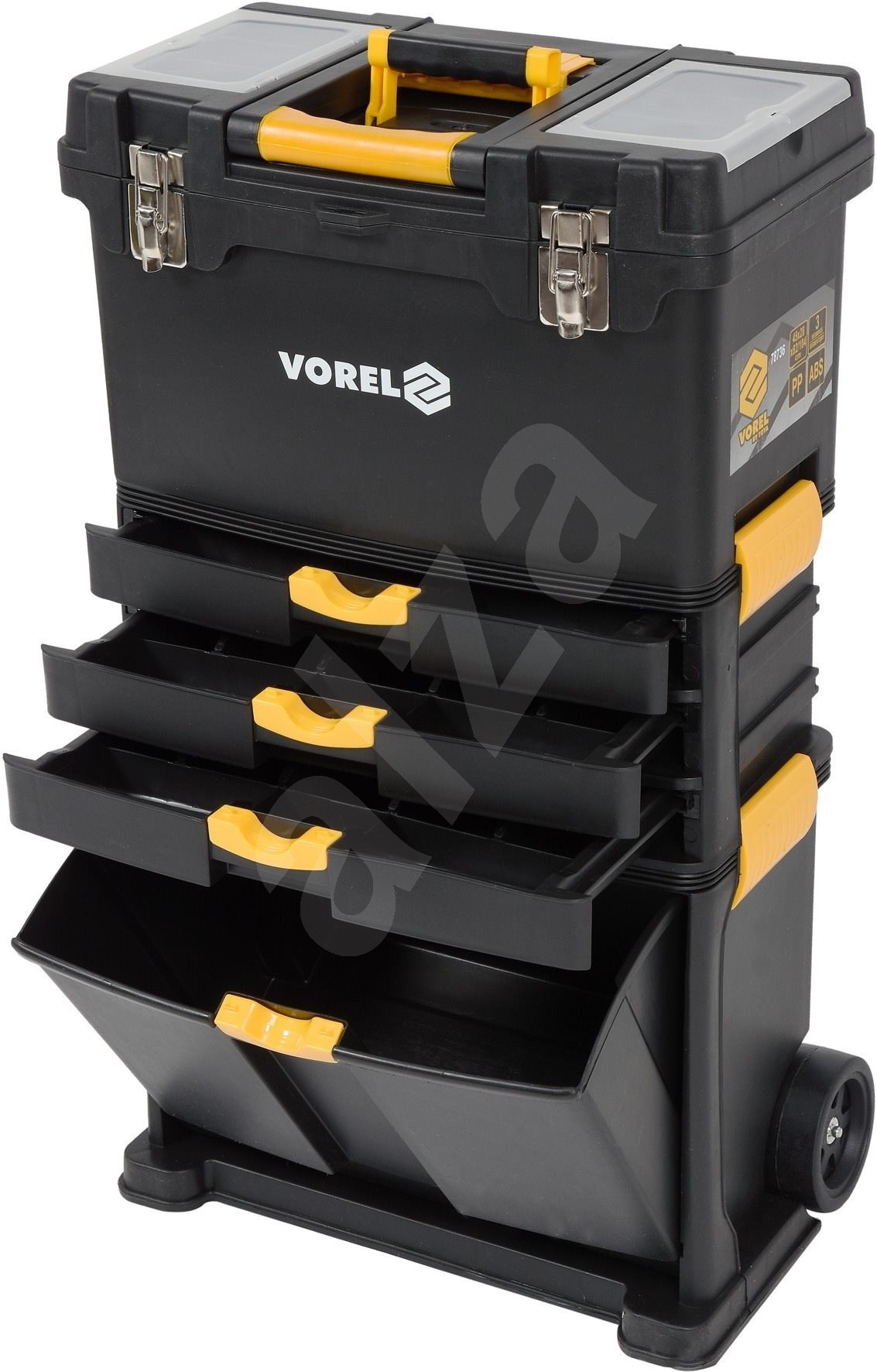 Vorel mobil szerszámos szekrény 3 rész - Szerszám rendszerező | Alza.hu