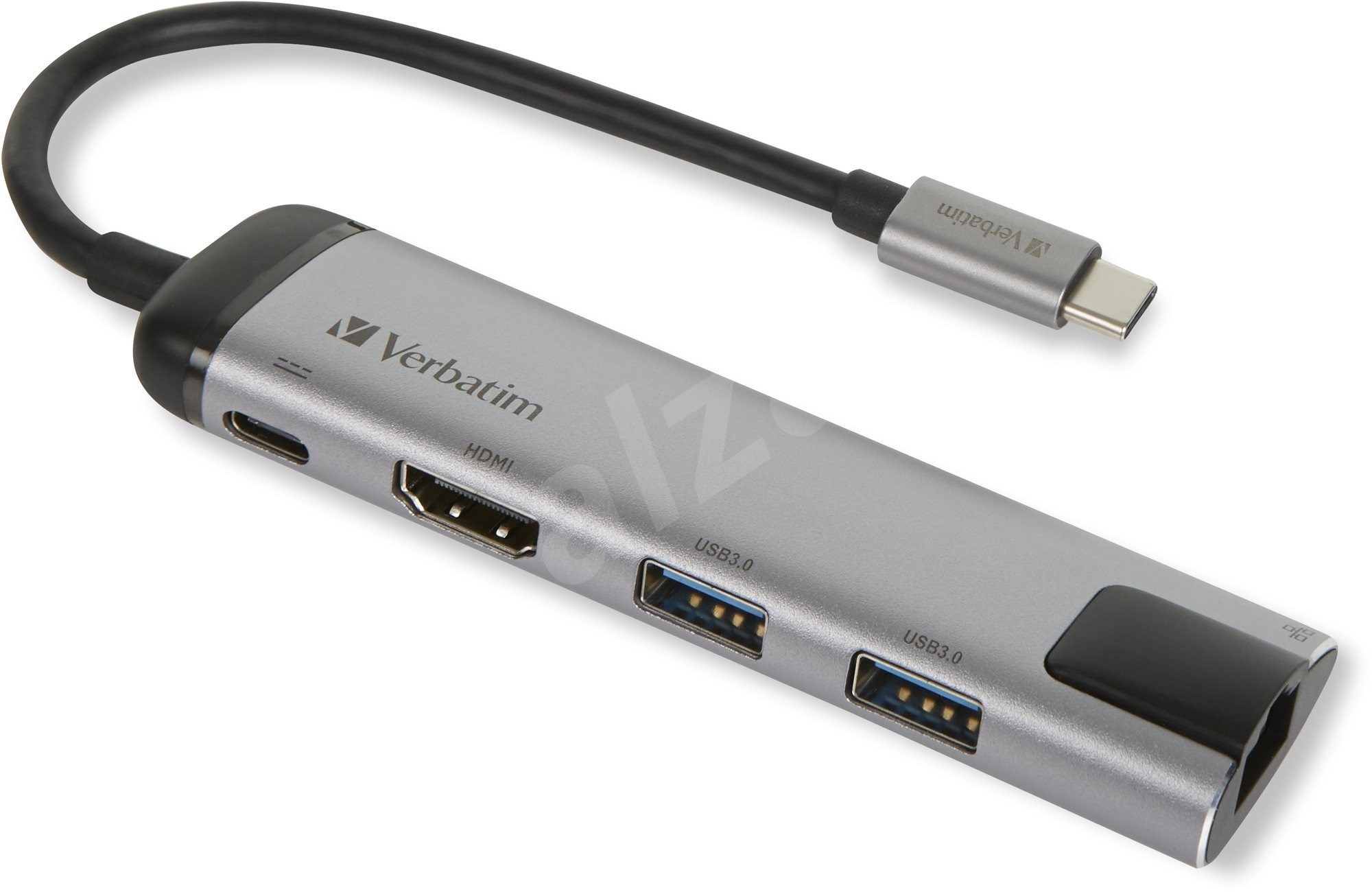 VERBATIM USB-C Multiport HUB USB 3.1 GEN 1/ 2x USB 3.0/ HDMI/ RJ45 ...