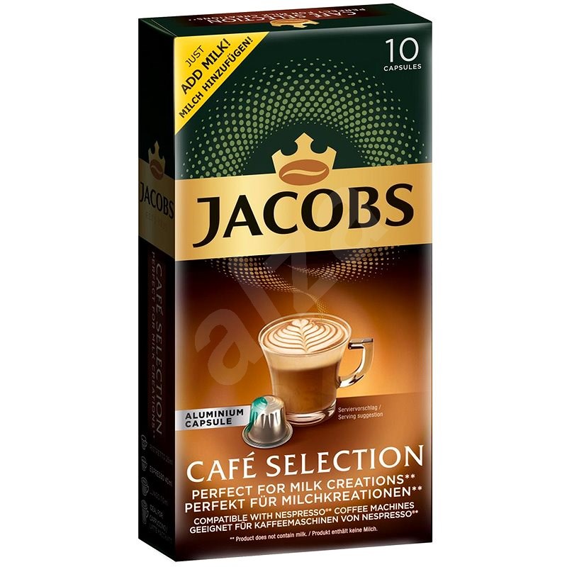 Jacobs Café Selection 10 db - Kávékapszula | Alza.hu