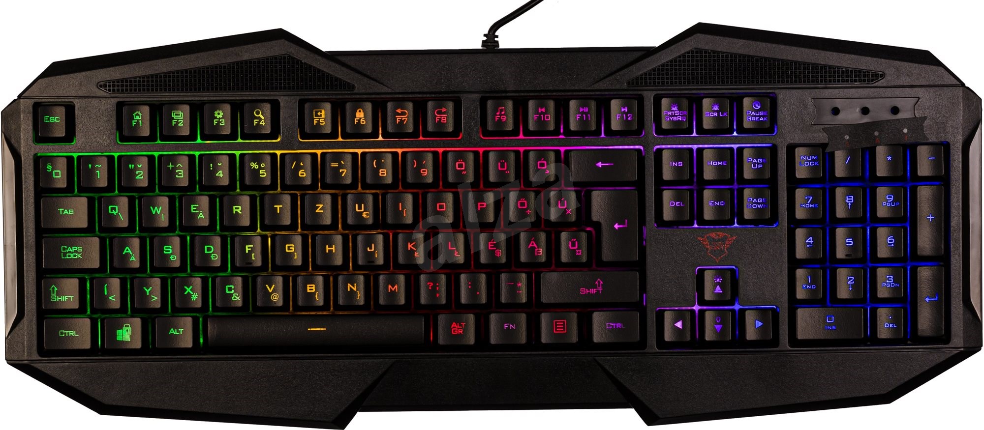 Trust GXT 830-RW Avonn Gaming Keyboard Magyar - Gamer billentyűzet ...