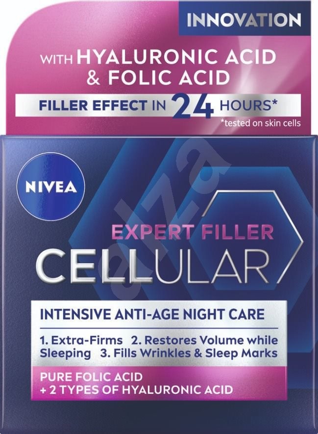 NIVEA Hyaluron Cellular Filler Anti-Age Night Cream 50 ml - Arckrém ...