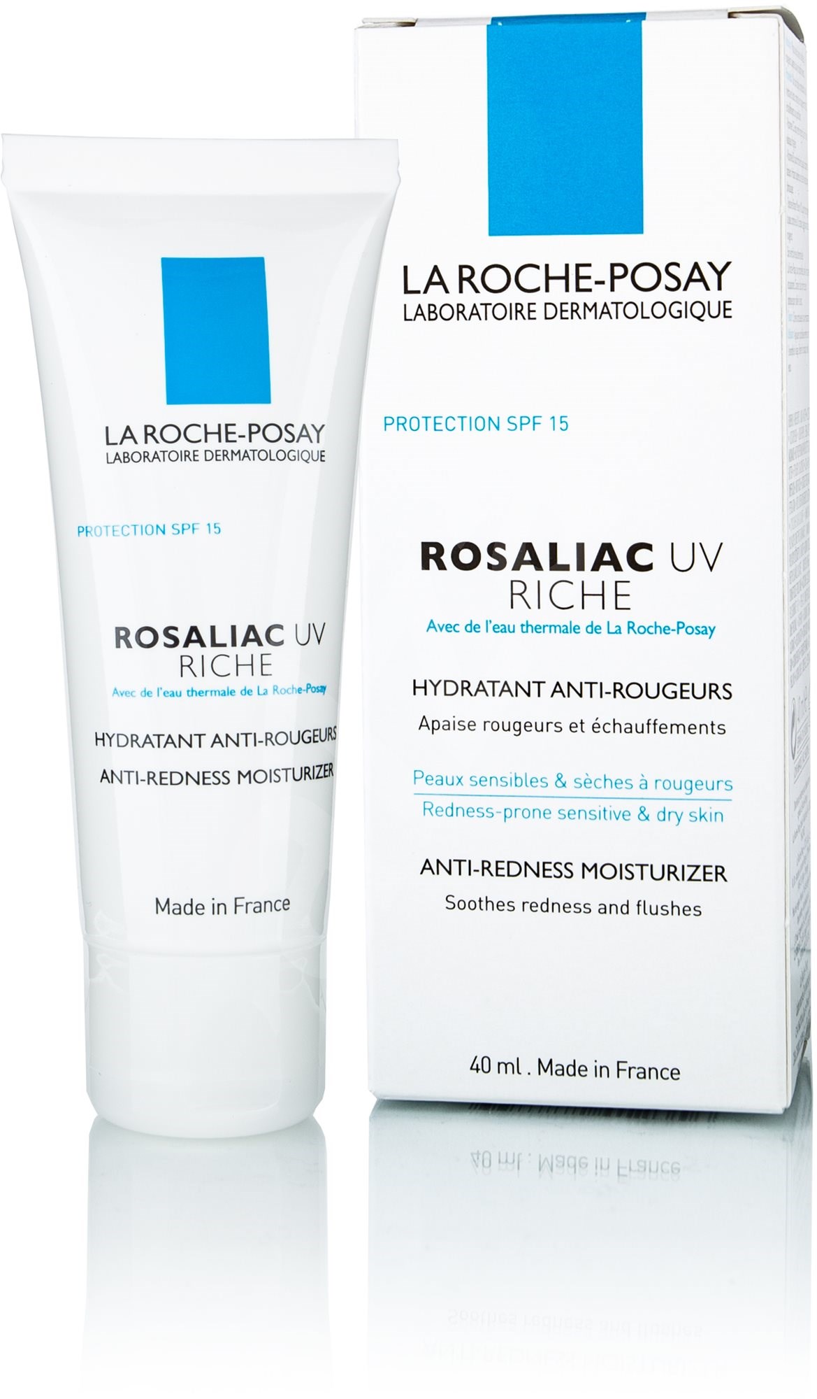 LA ROCHE-POSAY Rosaliac Uv Riche Anti-Redness Moisturizer SPF 15 40 ml ...