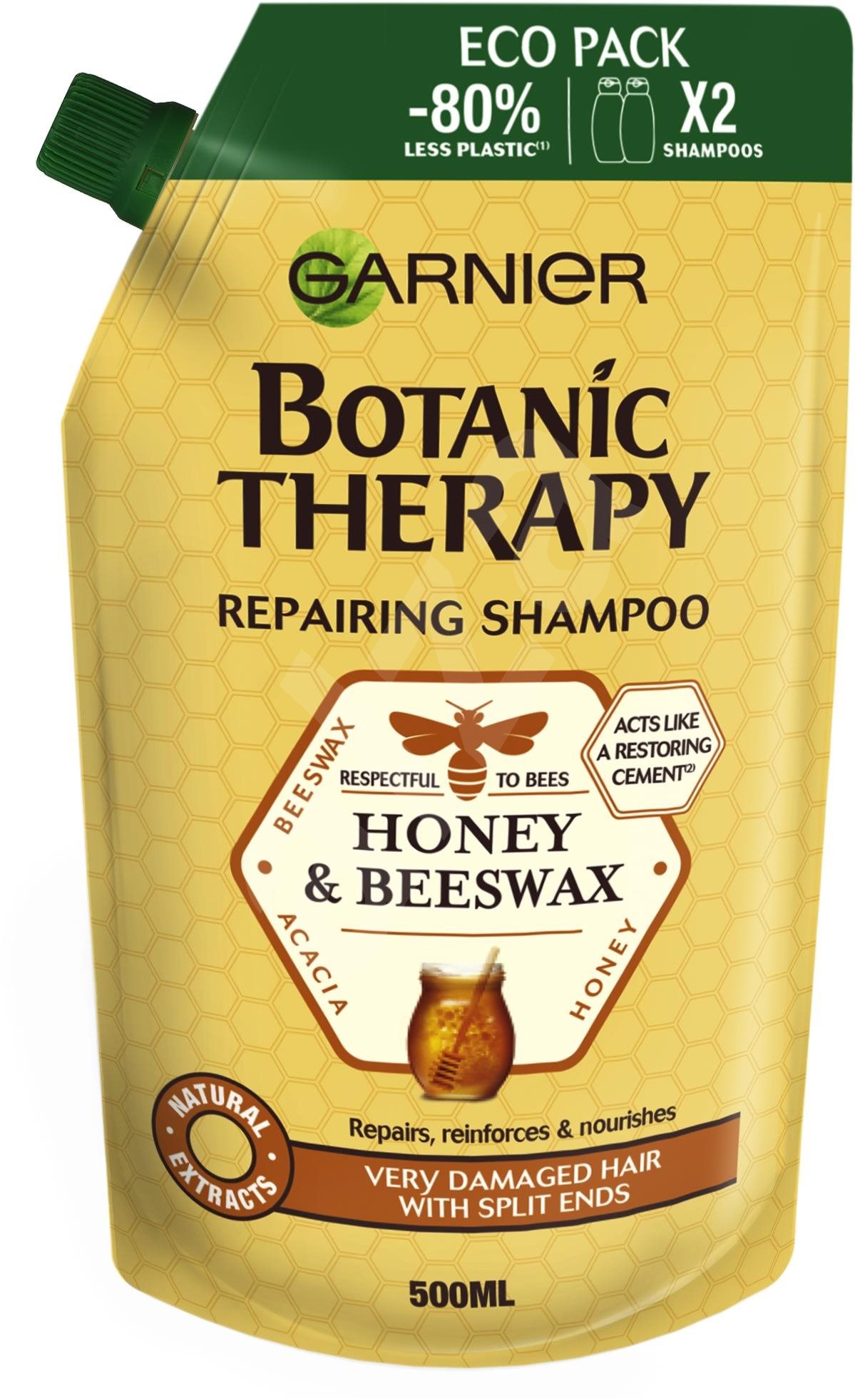 GARNIER Botanic Therapy Honey & Beeswax Shampoo refill 500 ml - Sampon ...