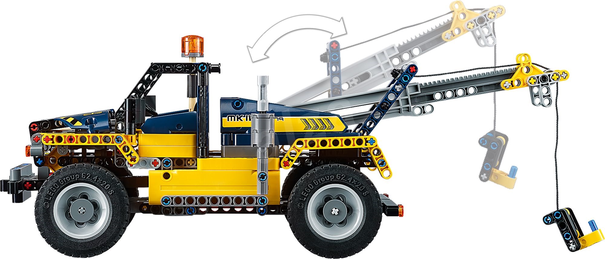 LEGO Technic 42079 Nagy teherbírású targonca - Építőjáték | Alza.hu