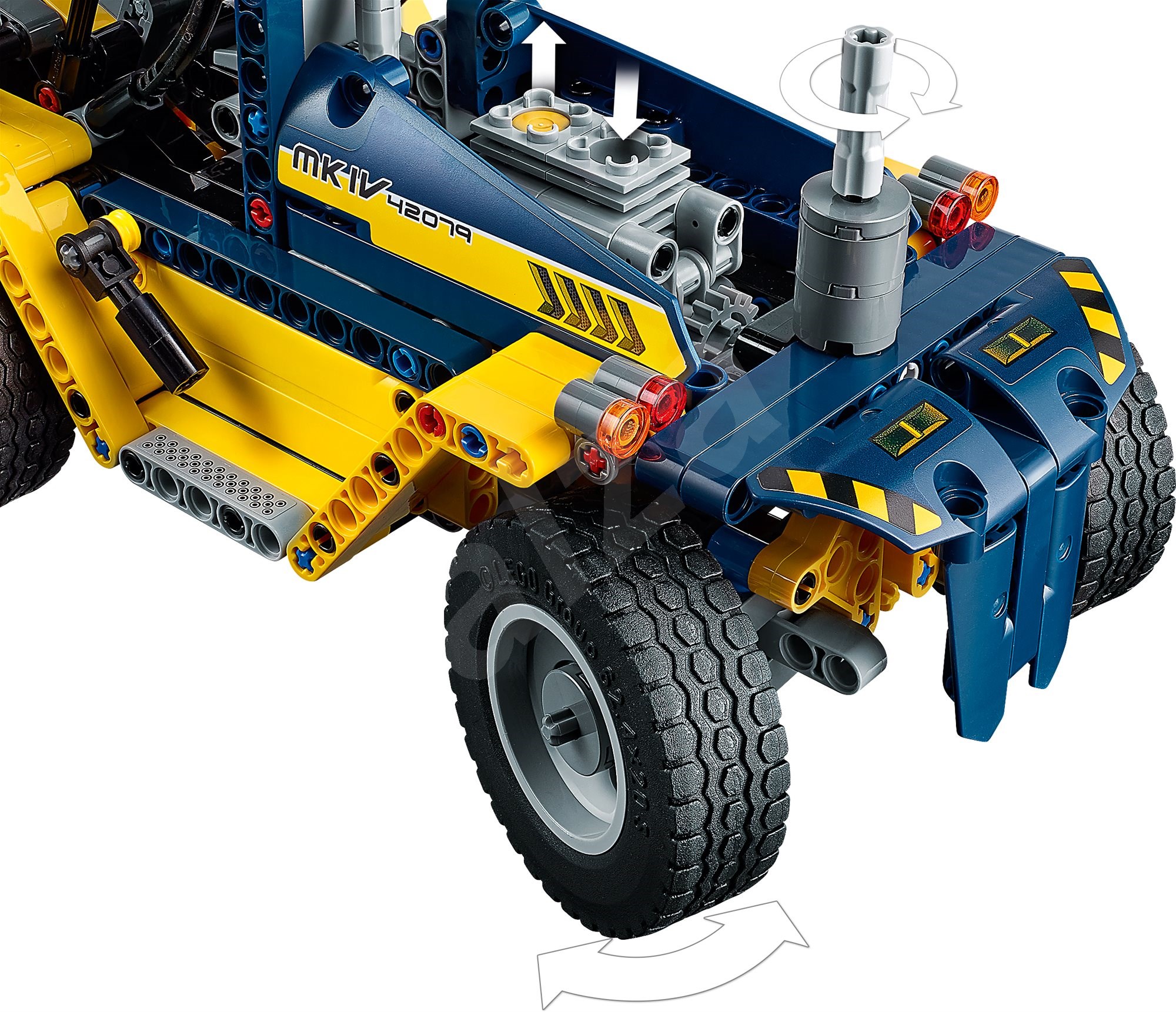 LEGO Technic 42079 Nagy teherbírású targonca - Építőjáték | Alza.hu