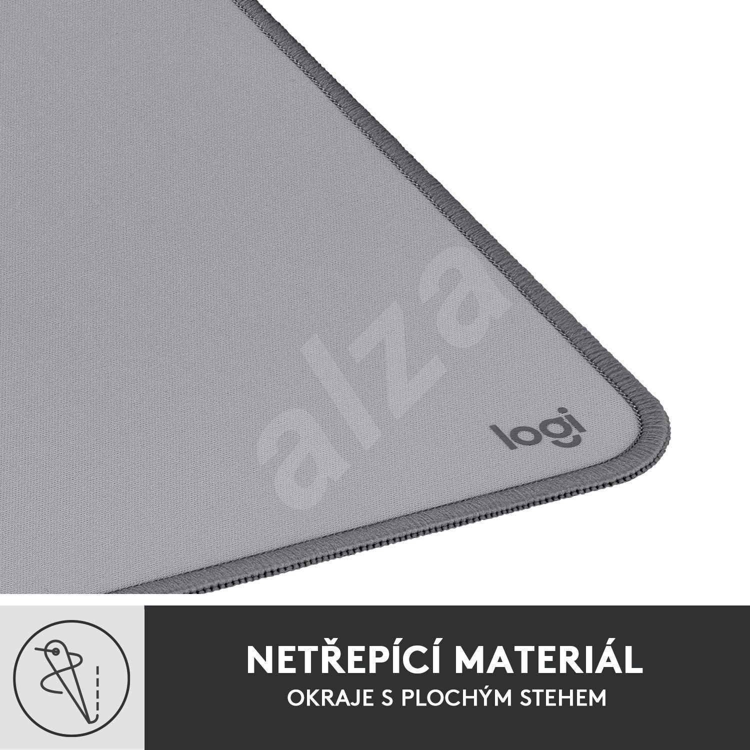 Logitech Desk Mat Studio Series - Mid Grey - Egérpad | Alza.hu