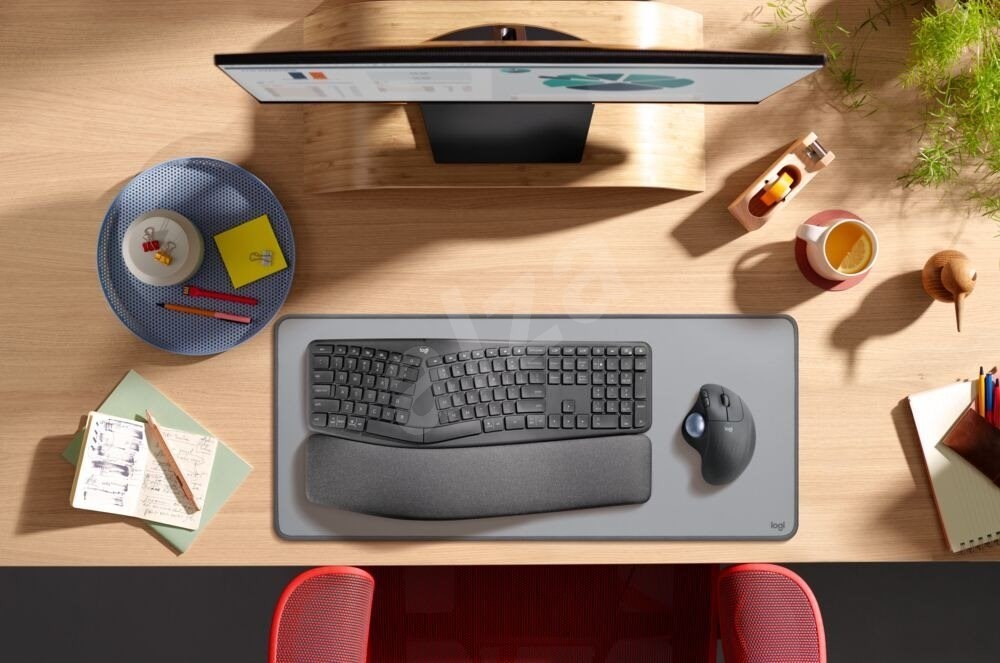 Logitech Desk Mat Studio Series - Mid Grey - Egérpad | Alza.hu