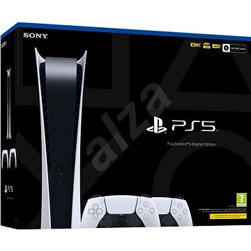 Kiegészítők: PlayStation 5 Digital Edition + 2x DualSense Wireless ...