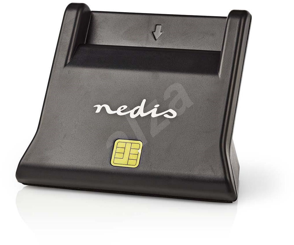 NEDIS Smart Card ID CRDRU2SM3BK (eszemélyi) USB 2.0 - Elektronikus ...