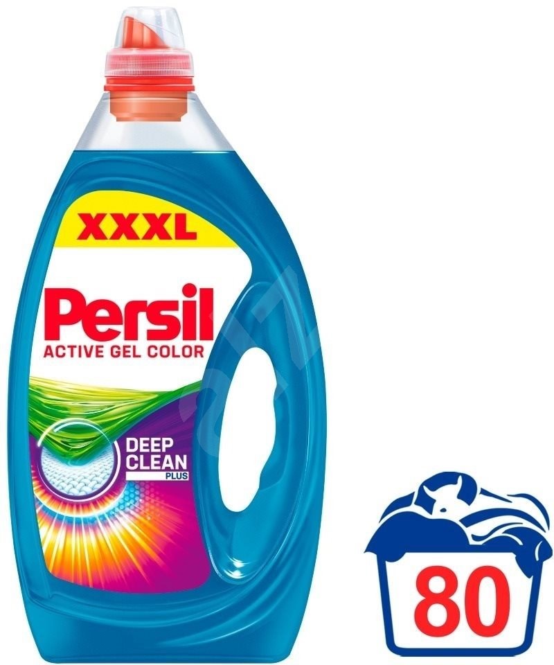 PERSIL Mosógél Deep Clean Plus Active Gel Color 4 l, 80 mosás - Mosógél ...