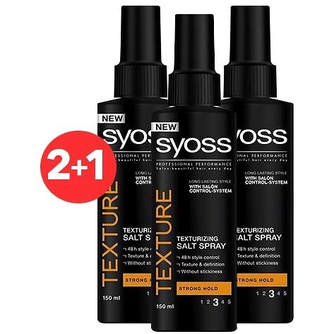 SYOSS Texturizing Salt Spray 3× 150 ml - Hajspray | Alza.hu